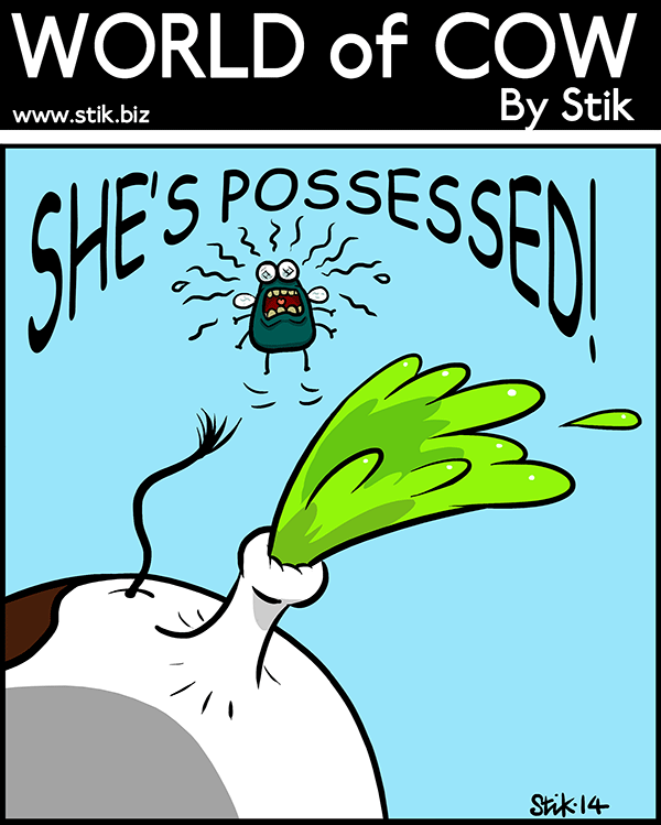 The Cartoonist known as StiK: World of Cow