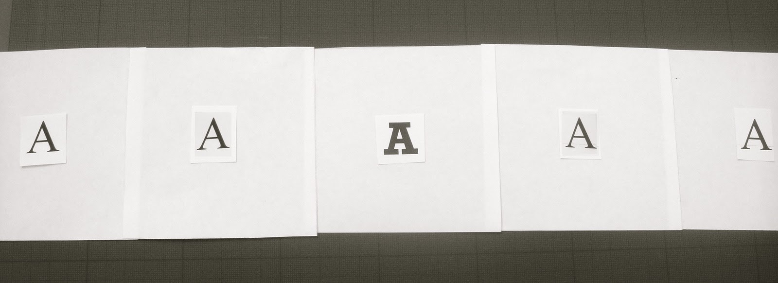 DESIGN PRACTICE: Letter Manipulation