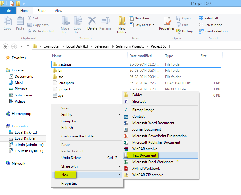 Selenium-By-Arun: 261. Using getPath( ) and getAbsolutePath( ) methods