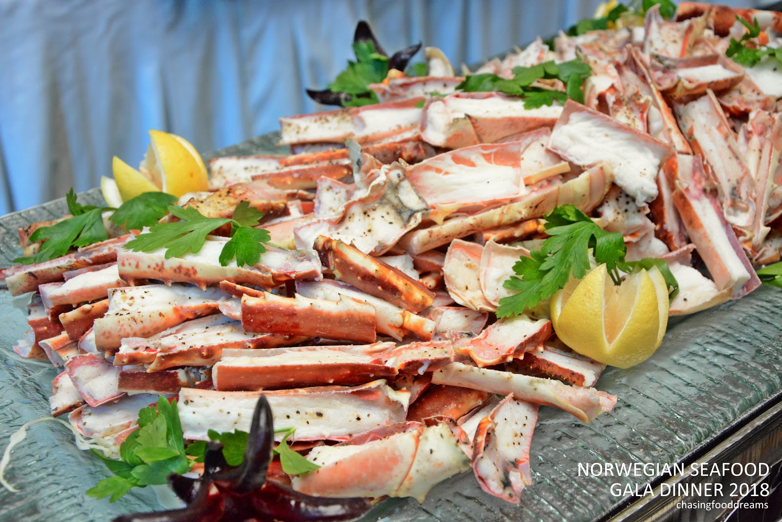 CHASING FOOD DREAMS: Norwegian Seafood Gala Dinner 2018