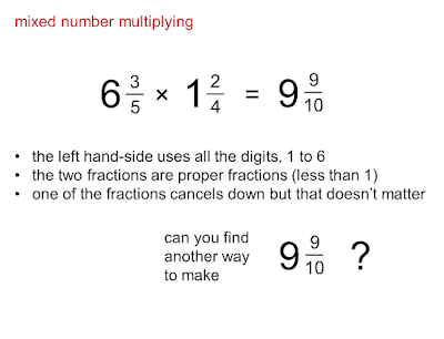 MEDIAN Don Steward mathematics teaching: multiplying mixed numbers