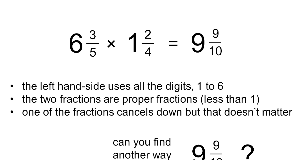 MEDIAN Don Steward Mathematics Teaching Multiplying Mixed Numbers