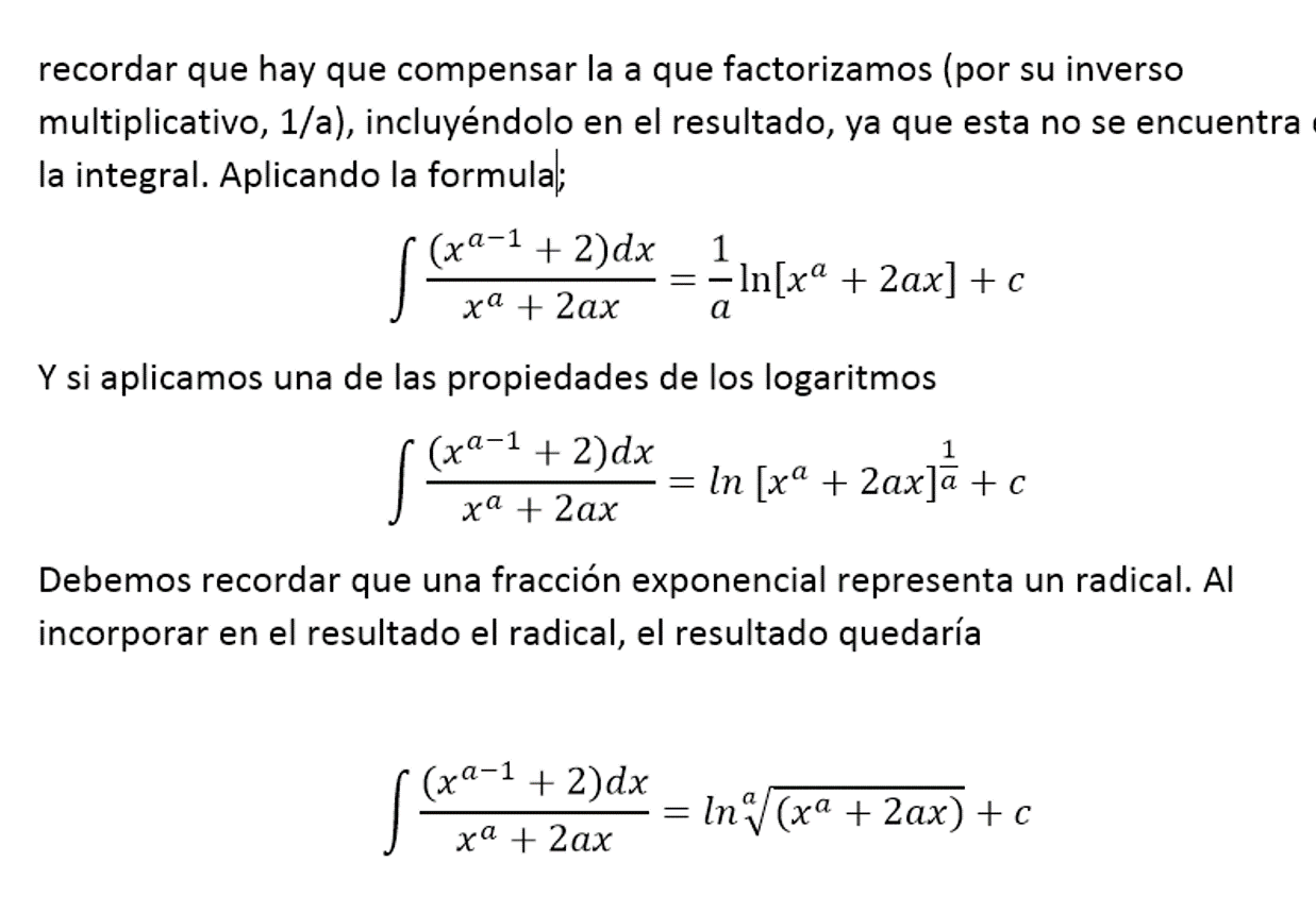 CALCULO INTEGRAL: INTEGRALES INMEDIATAS Y DEFINICIÓN DE INTEGRAL DE UNA ...