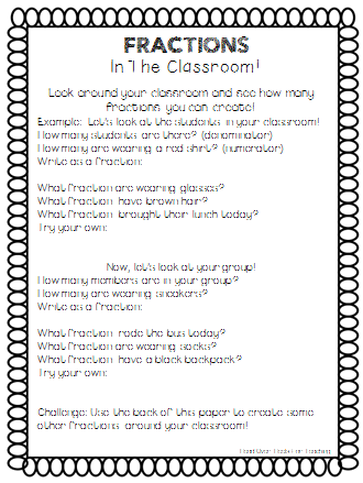 Head Over Heels For Teaching: Workshop Wednesday: Fractions