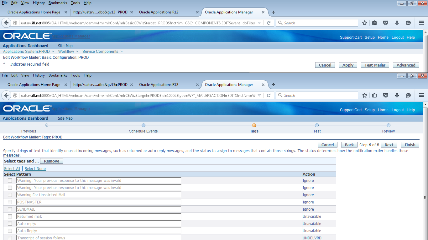 Oracle Technical Consultant Information Oracle Workflow Mailer