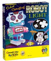 Creativity For Kids Color Changing Robot Light