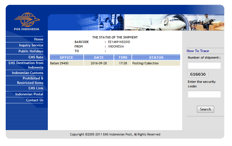 Cara Mengirim Paket ke Luar Negri dengan EMS Service Pos Indonesia ...