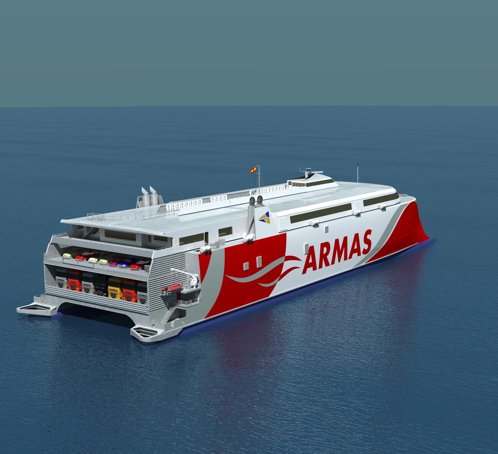 FERRYBALEAR: Naviera Armas, encarga la Construcción de un Incat de 109 ...
