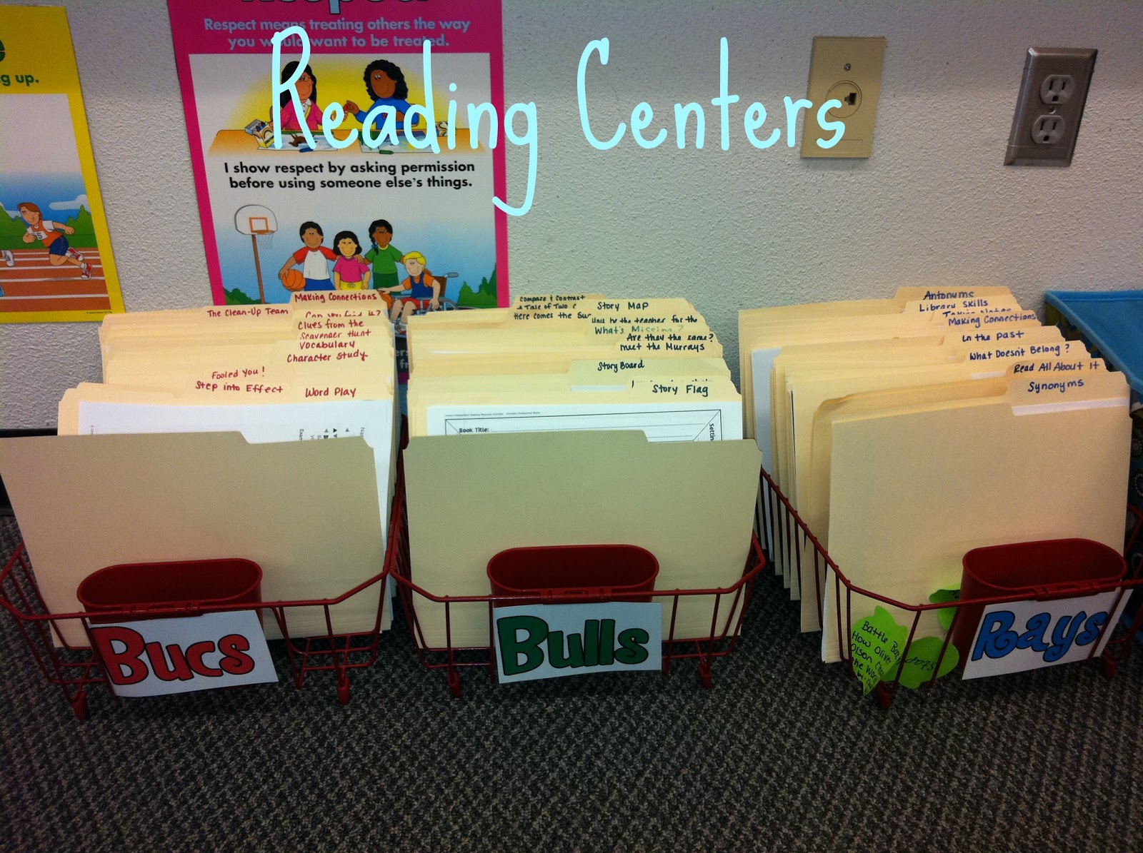 Simply Teach...with Love: Reading Center Organization
