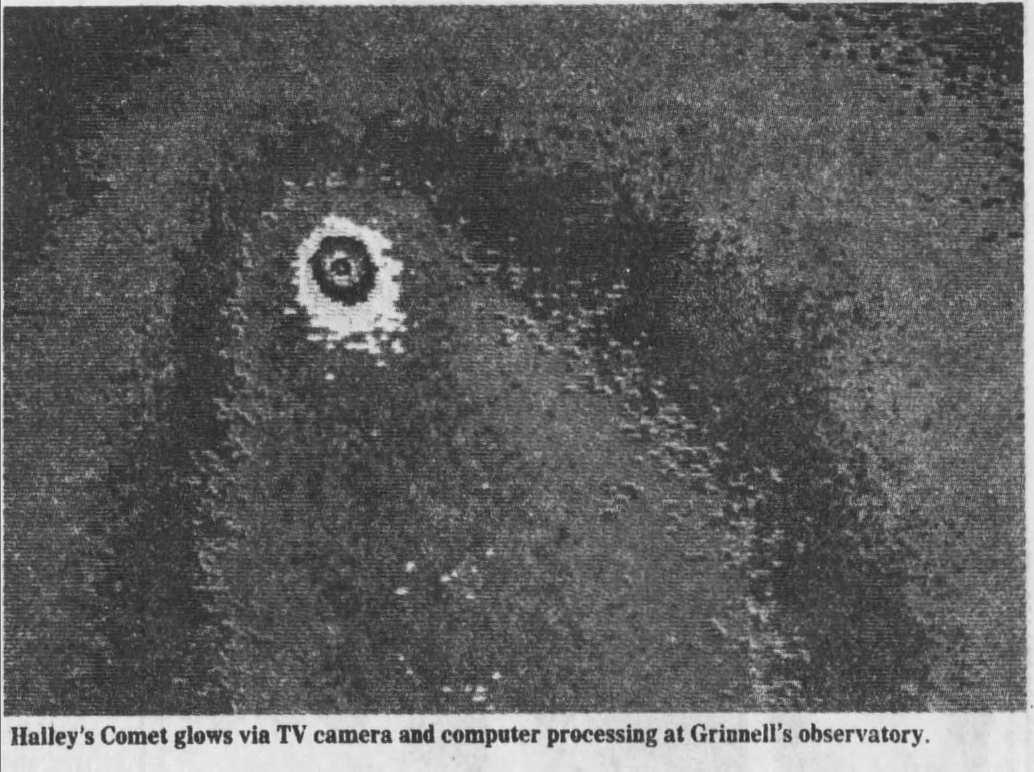 Grinnell Stories: Comet Fever: 1910