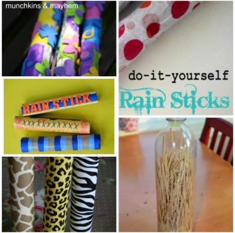 Make your own rainstick | Munchkins and Mayhem