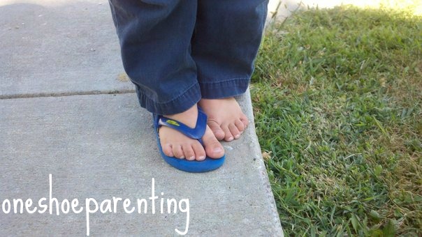 One Shoe Parenting: One shoe at a time!
