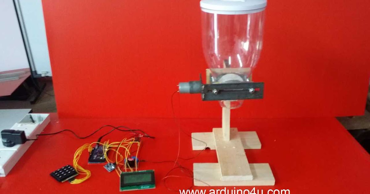 Projek Elektronik Arduino4u.com: 106-Universal Feeder