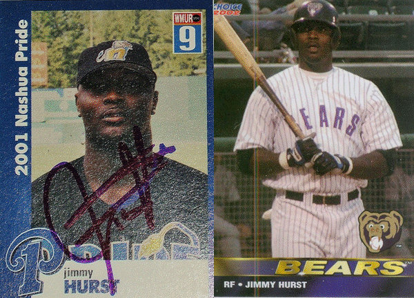 Atlantic League Baseball Autographs: Jimmy Hurst - 2002 Atlantic League ...