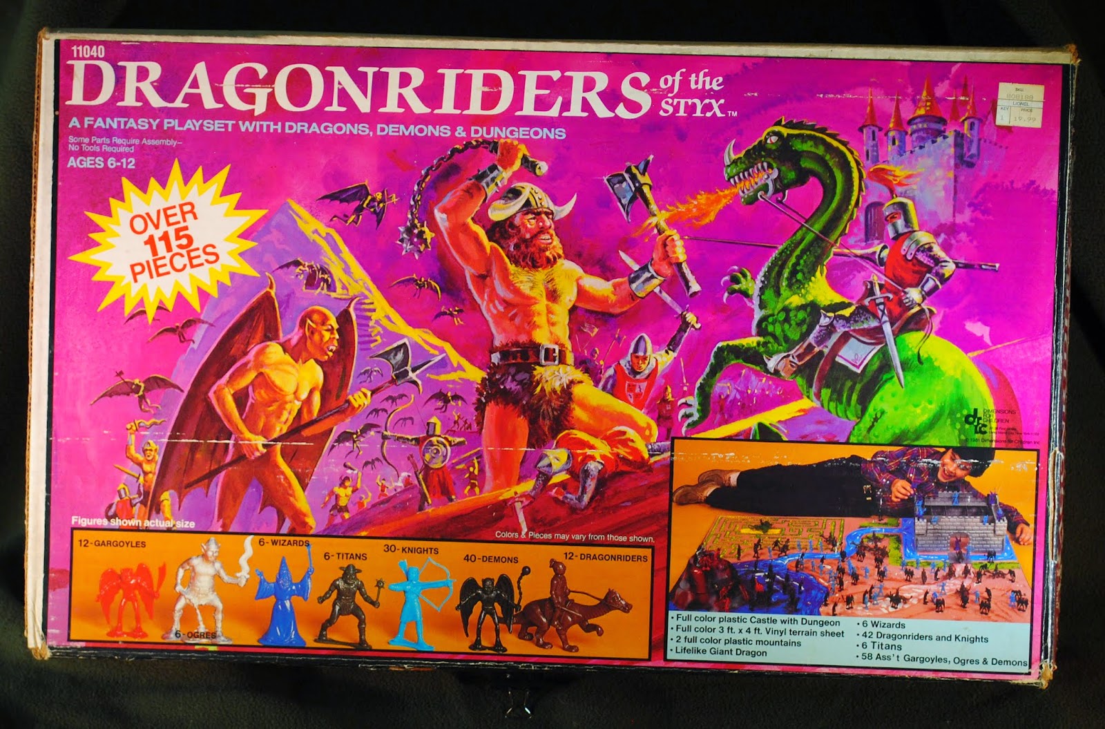 Fantasy Toy Soldiers: 23 1980s Fantasy Playsets Ranked by Rarity