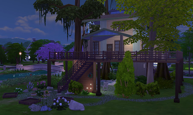 Urban Treehouse | Sims 4 Houses