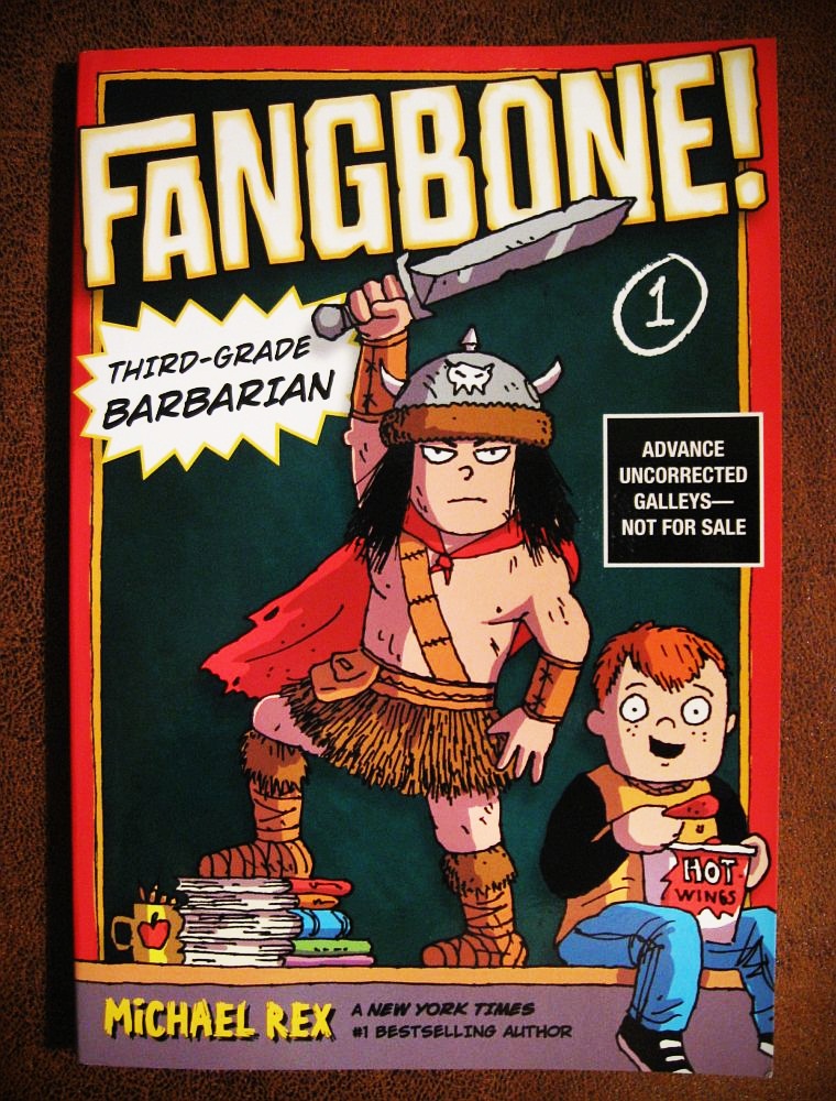 CROM!: Book Review: FANGBONE! Third Grade Barbarian! by Michael Rex