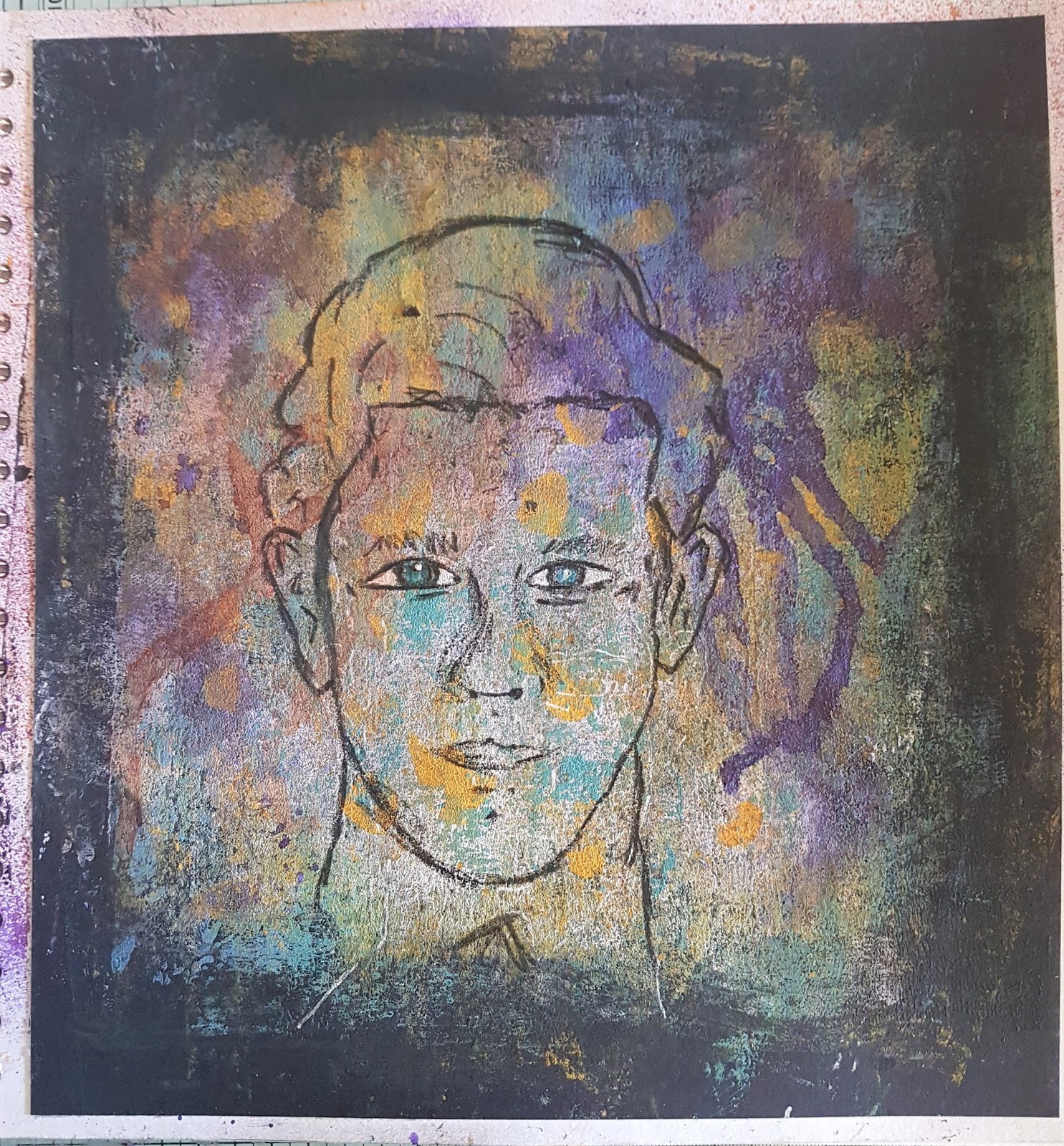 Barnsley Crafter: Acrylic Portrait