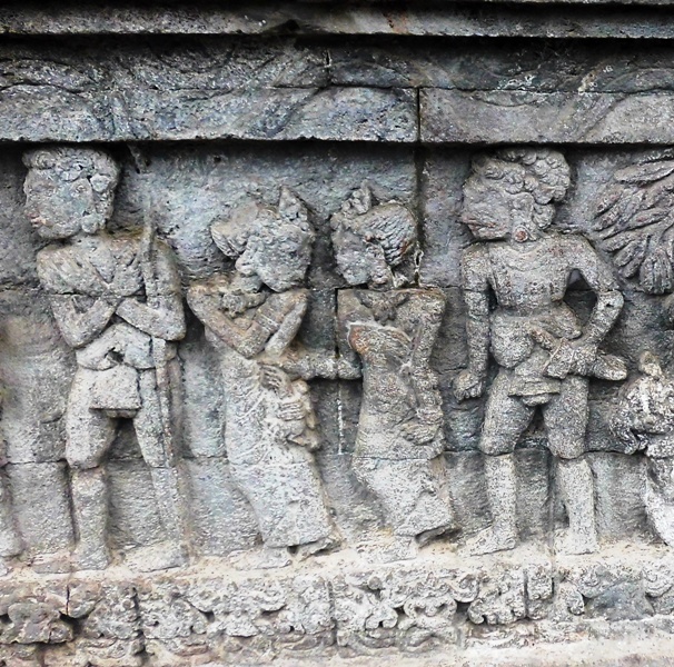 Relief di candi Penataran Blitar - kisah SEJARAH klasik
