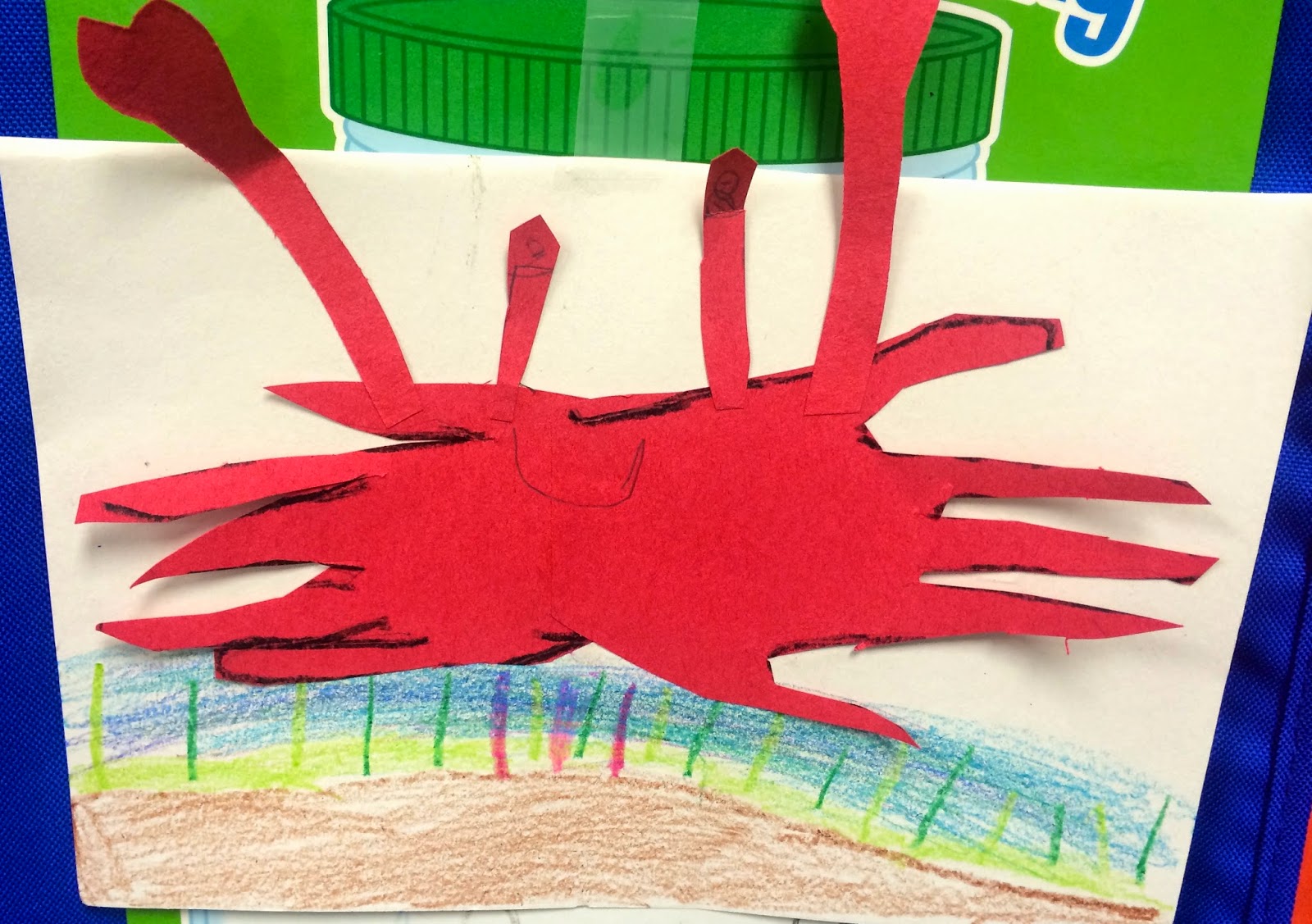 Splendor in Kinder: Crab Craft and a FREEBIE!