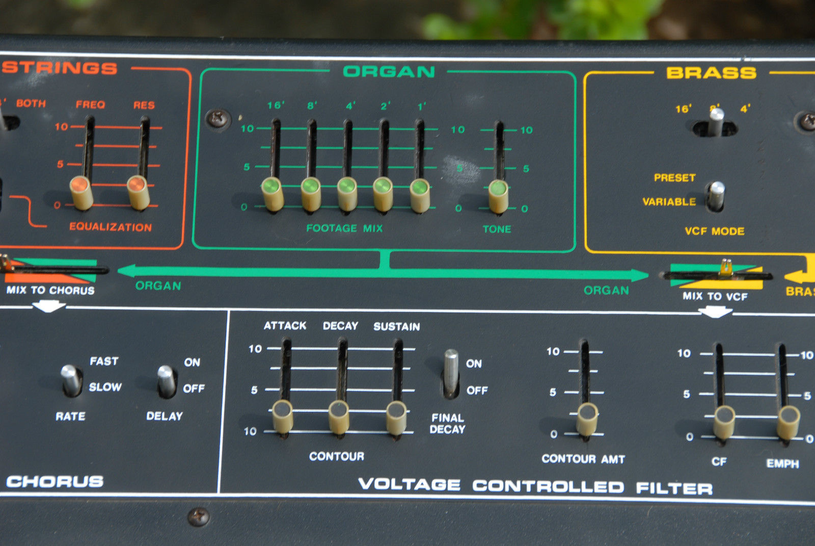 MATRIXSYNTH: Moog Opus-3 Vintage Analog Strings Organ Brass Synth