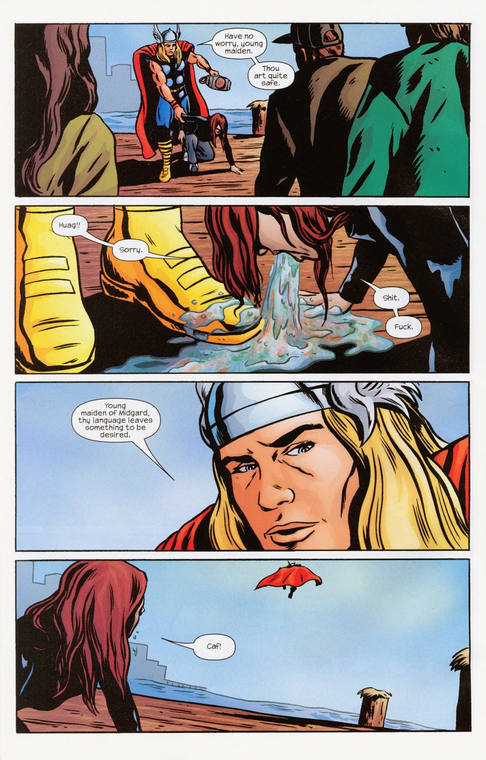 This has to happen in Jessica Jones or Agents of Shield. : r/marvelstudios