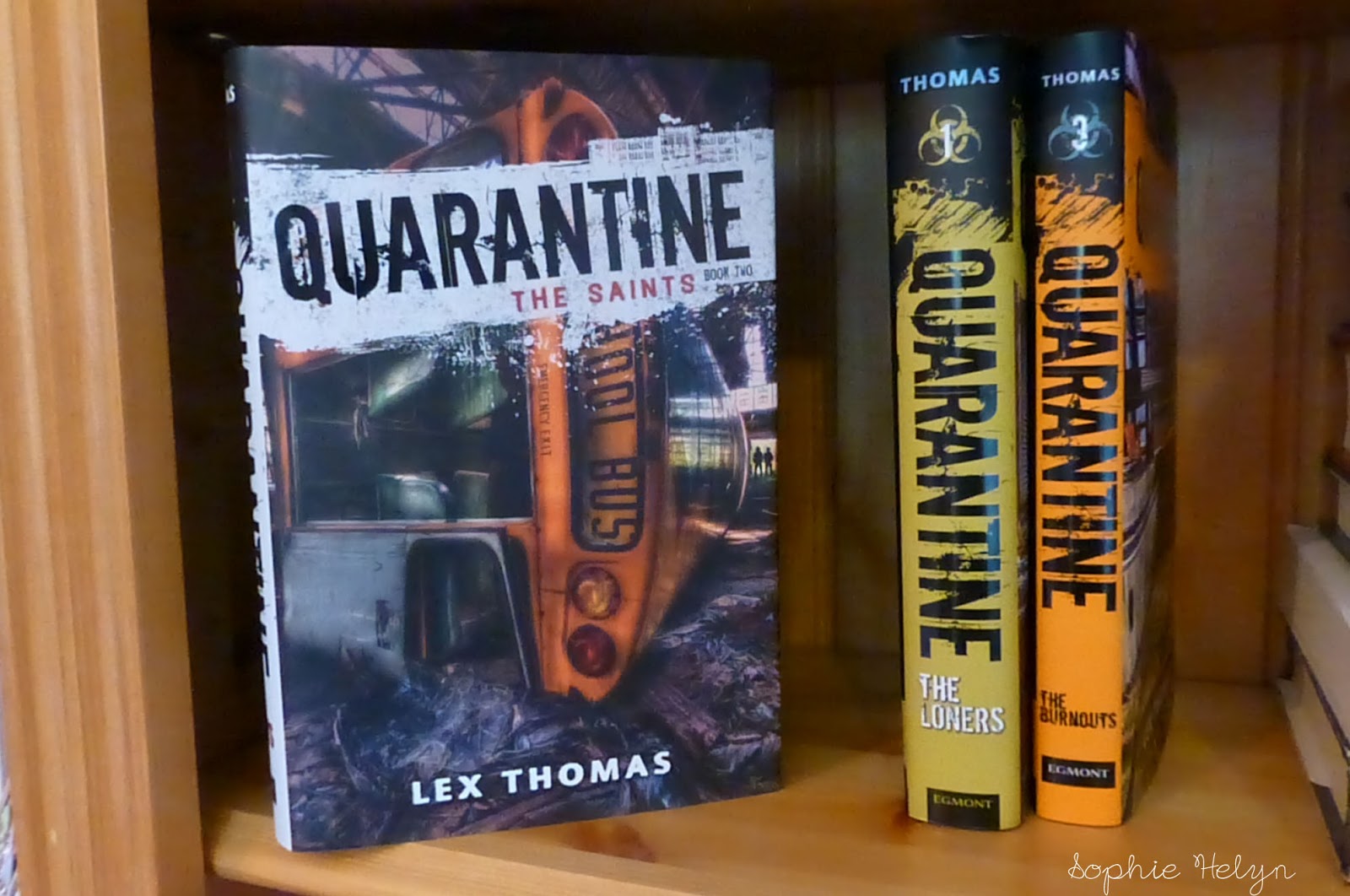 Sophie Helyn: Book Corner | Quarantine Series By Lex Thomas