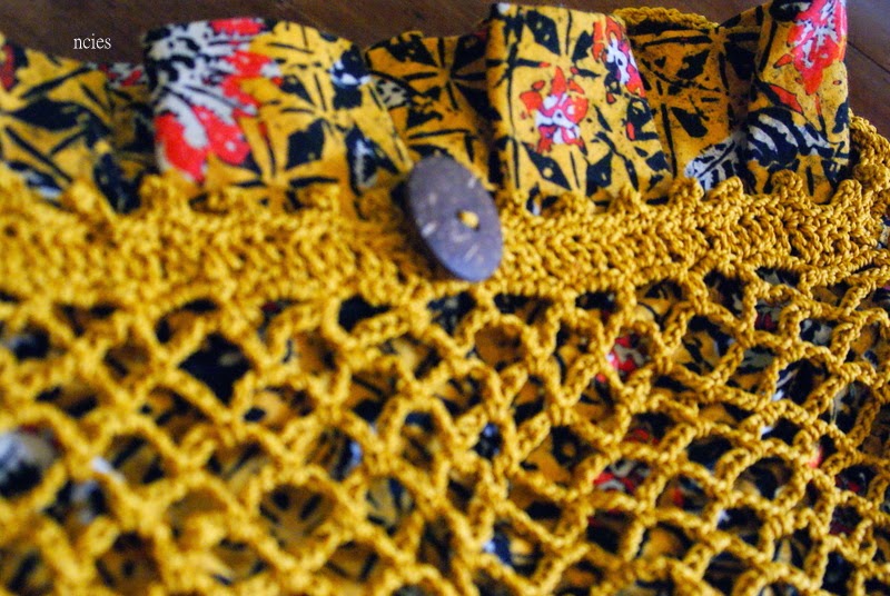 How To Make Crochet Batik Bag ( Recycle)