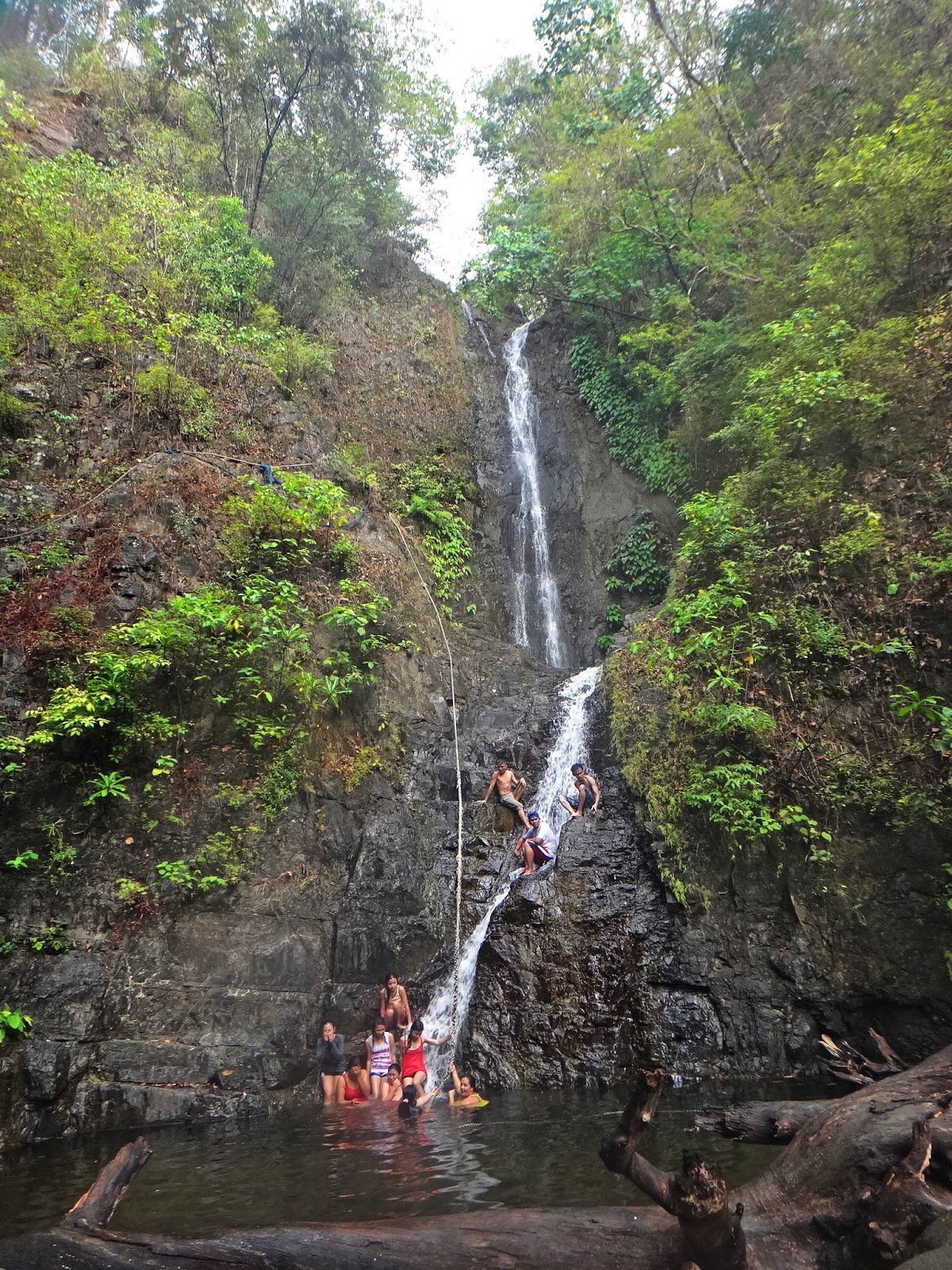 cupkaye: Bugtong Bato Falls, Antique Feb 2016