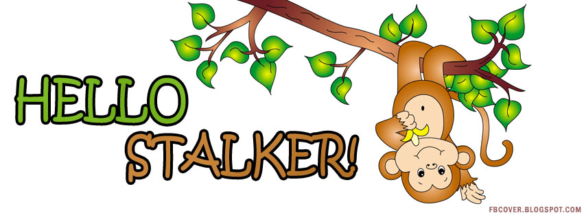 Hello Stalker - Words Facebook Timeline Cover | FB Cover - Unique ...