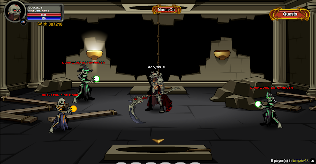 AQW News Brasil: Tutorial: Temple of DoomWood