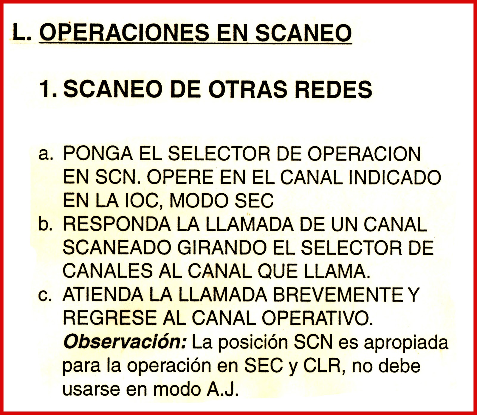 MEMORÁNDUM DEL ÚLTIMO SOLDADO PATRIOTA: EQUIPO DE RADIO VHF-FM/PRC-730V ...