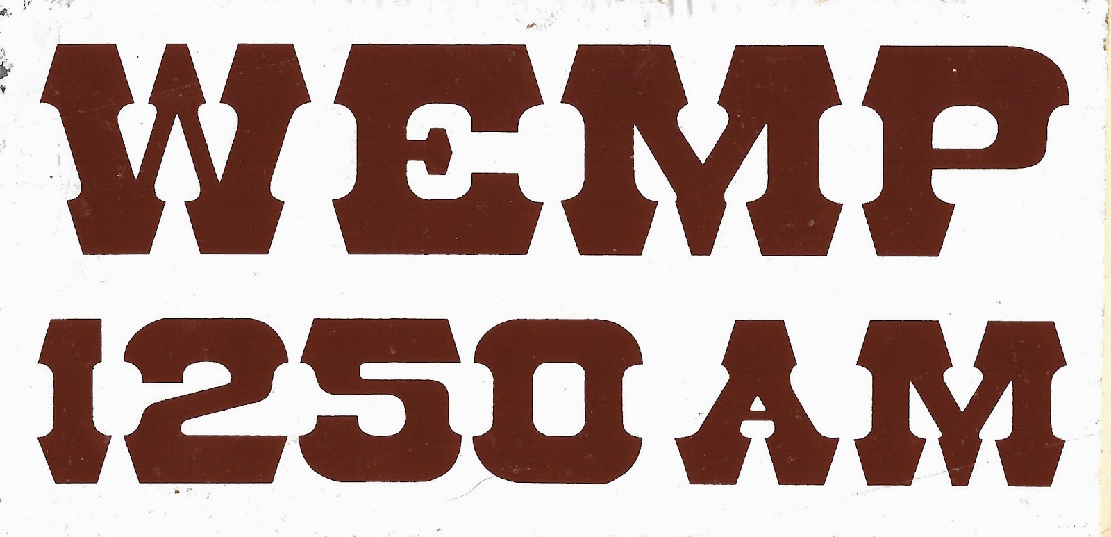 Radio Sticker of the Day: WEMP