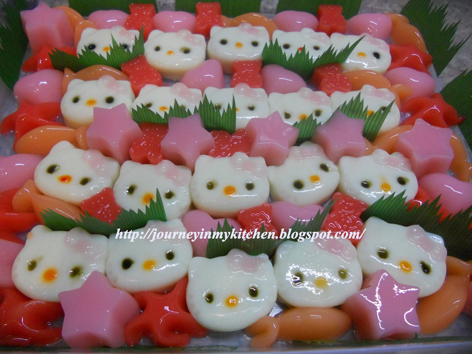 Journey in My Kitchen: Hello Jello Hello Kitty