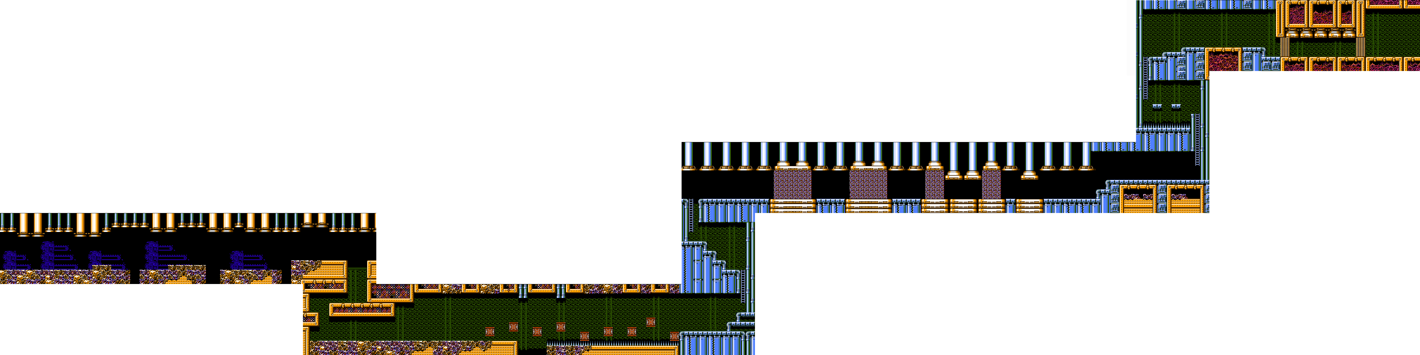 舞台地圖(Stage Map) 01.元祖系列(Classic) - RMMH洛克人回憶之館