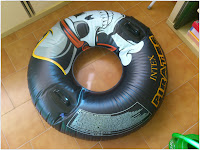 Piti Kukkua: Sewing: Inflatable Play Donut for Baby