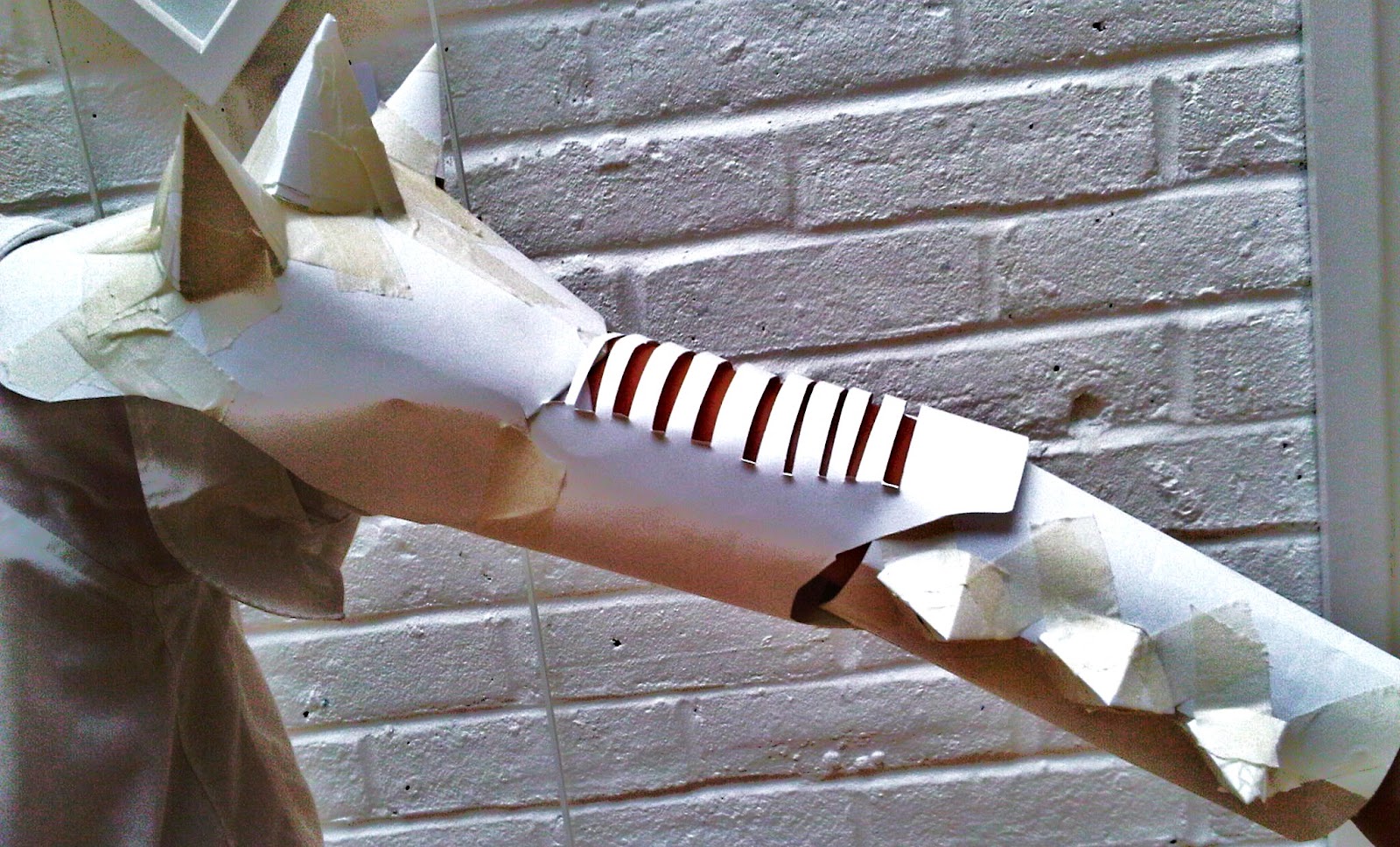 3D Art: Finished paper glove project