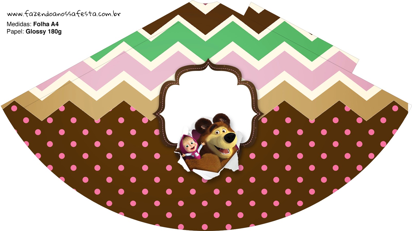 Masha and the Bear Party: Free Party Printables. - Oh My Fiesta! in english