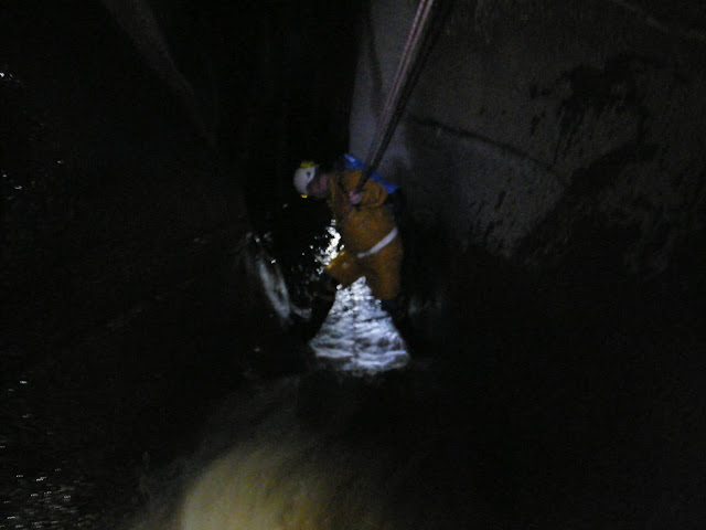 Mal & Marion Tabb: Caving: Plenty of water in Upper & Lower Long Churns