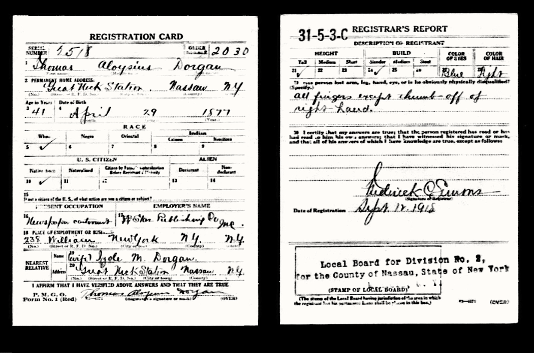 Yesterday’s Papers: TAD Dorgan and Friends in San Francisco