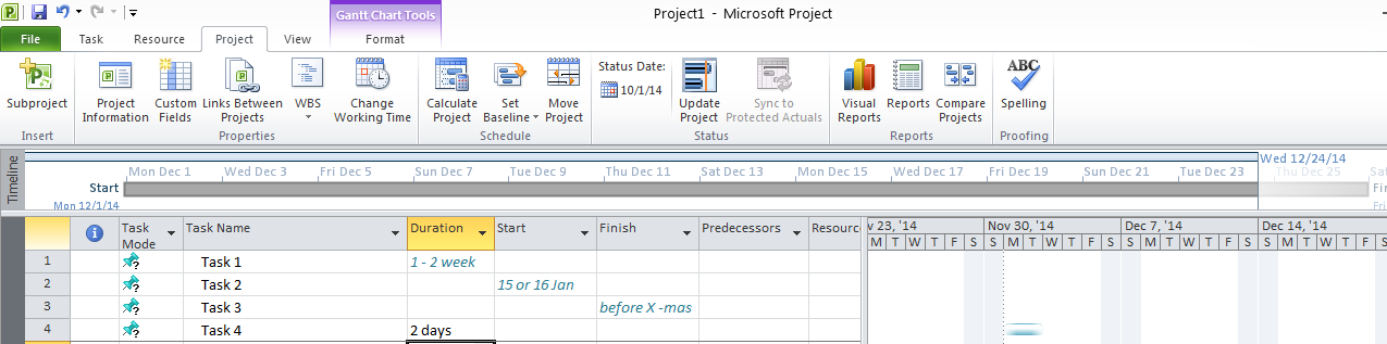 Understanding Tasks Manual vs automatic scheduling, When to use them ! | Quick MS Project