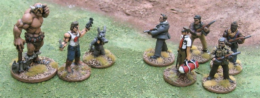 Tim's Miniature Wargaming Blog: The Earth-Pig and His Barbarian Friend