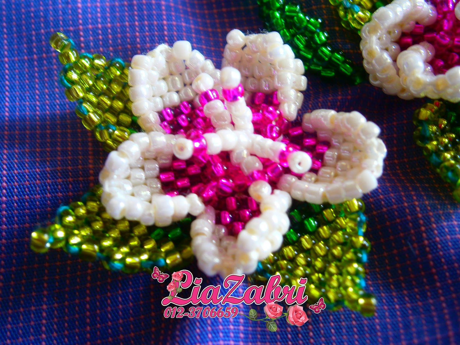 Sulaman Manik LiaZabri Golden Touch: Sulaman 3D; Lovely of Sakura 3D