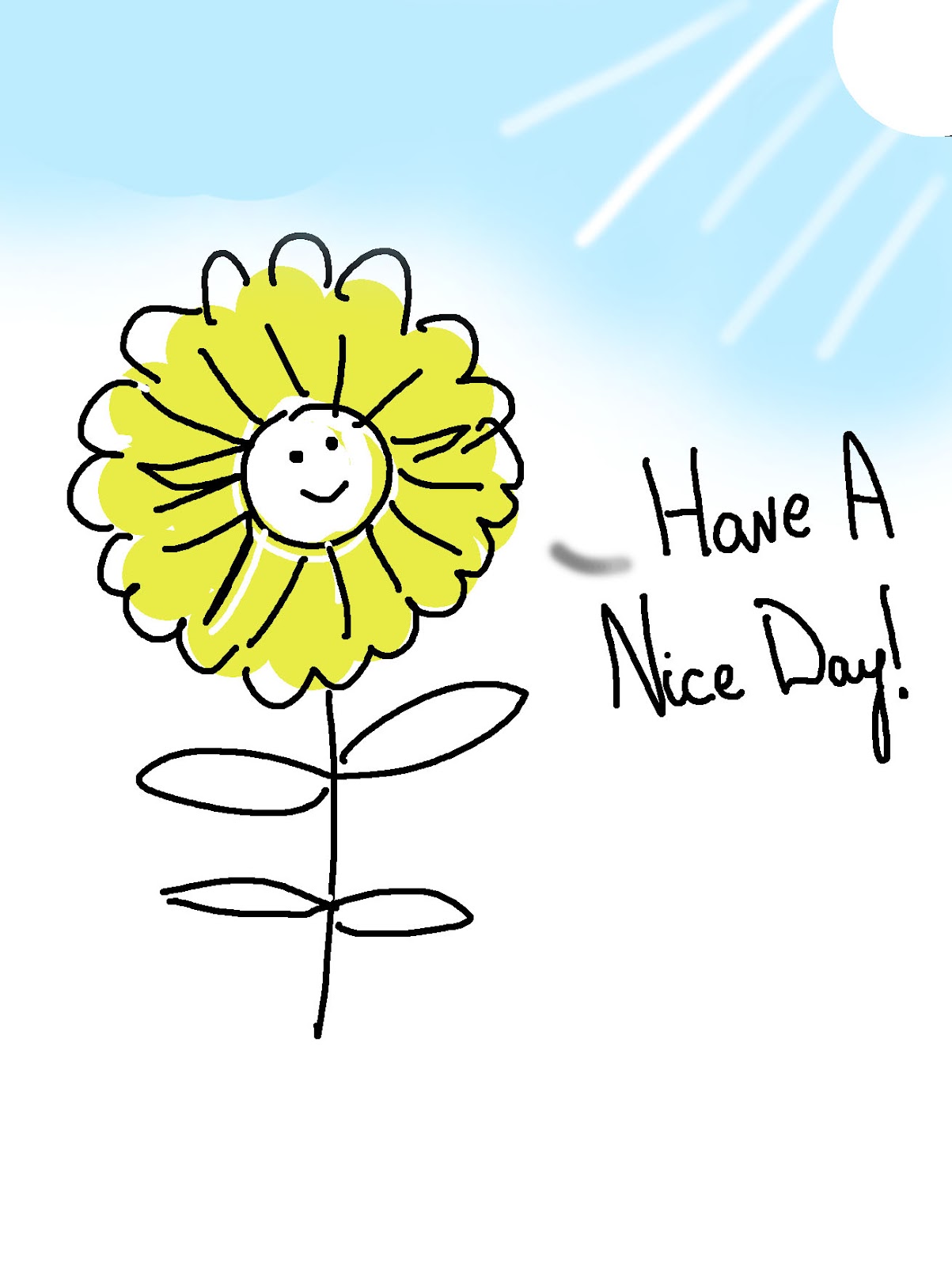 CHUMMADRAW: Have a Bright and Cheerful Day!