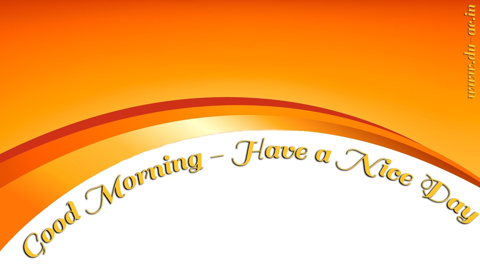 Good Morning Images DU Delhi University