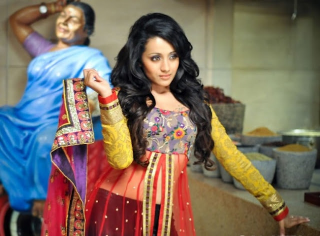 Trisha Latest Photo Shoot Making Stills
