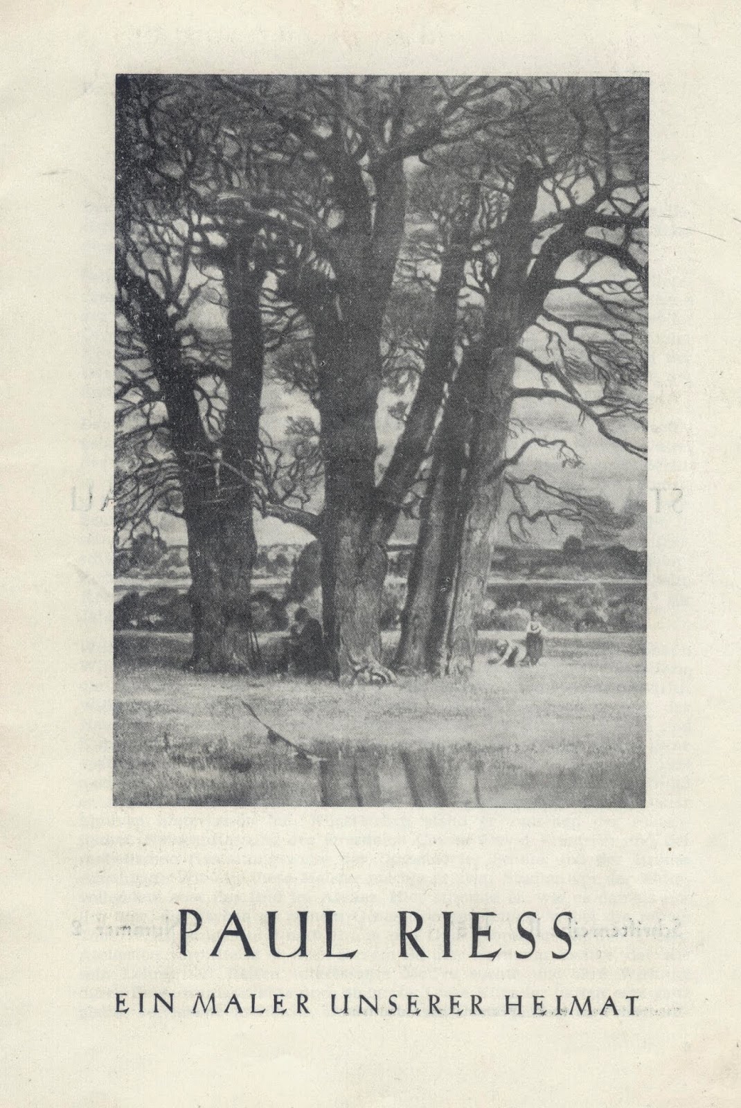 Altes und Neues von Bernd Nowack, Dessau: Paul Riess: Frühling im ...