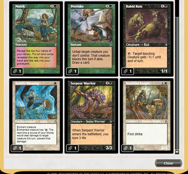 Magic the Gathering Adventures: Six Stronghold booster packs online