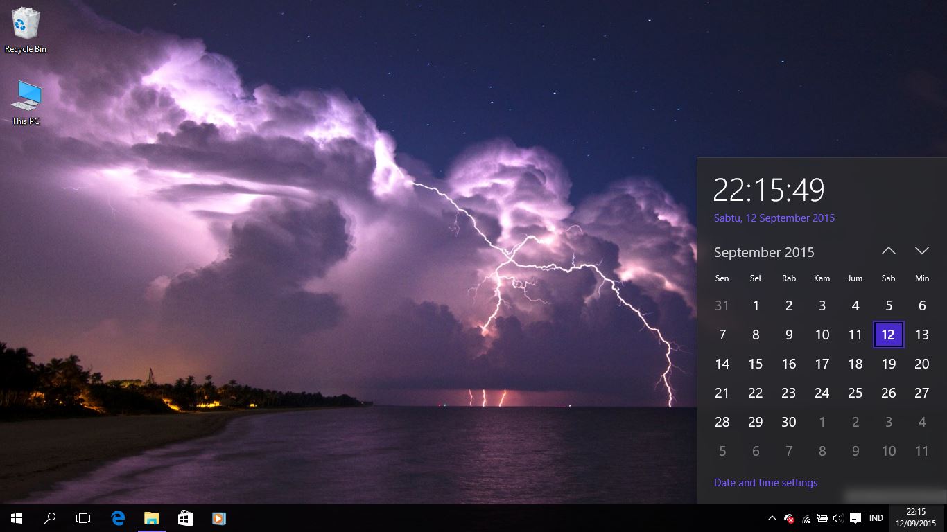 Lightning Theme For Windows 7/8/8.1 and 10 - Save Themes