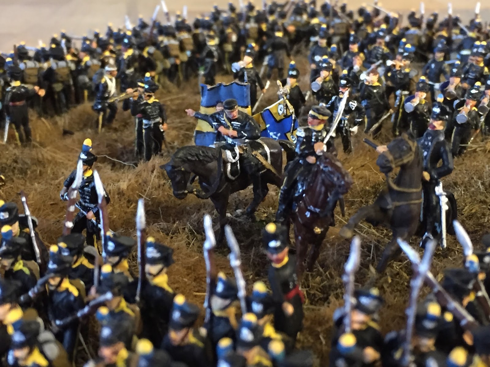 Waterloo in 20mm: Paint It Black - 2nd Light Battalion The Brunswick Corps